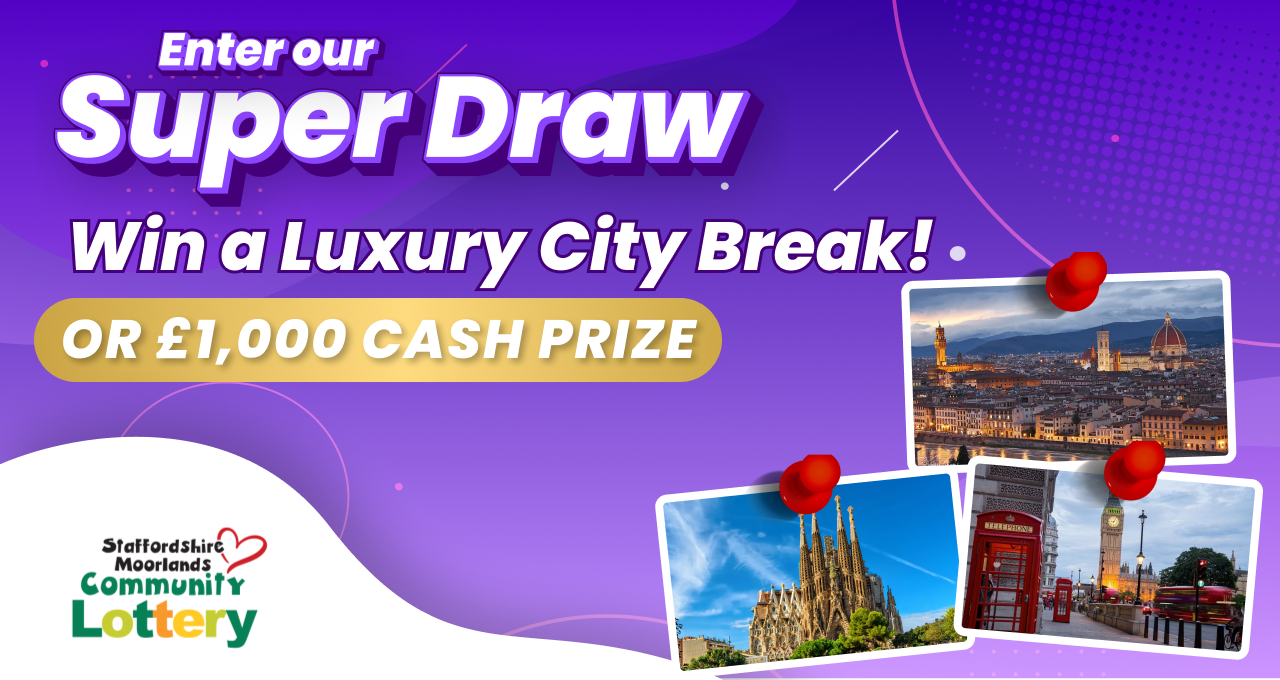 Log in - Staffordshire Moorlands Community Lottery